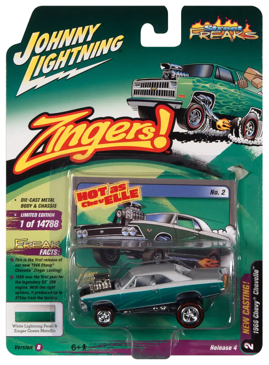 Johnny Lightning Johnny Lightning 1966 Chevrolet Chevelle (Zinger ...