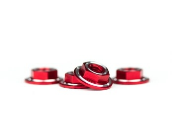 Avid RC AV10097-RED Avid Ringer Wheel Nuts M4 Red - Hobby Action Chandler
