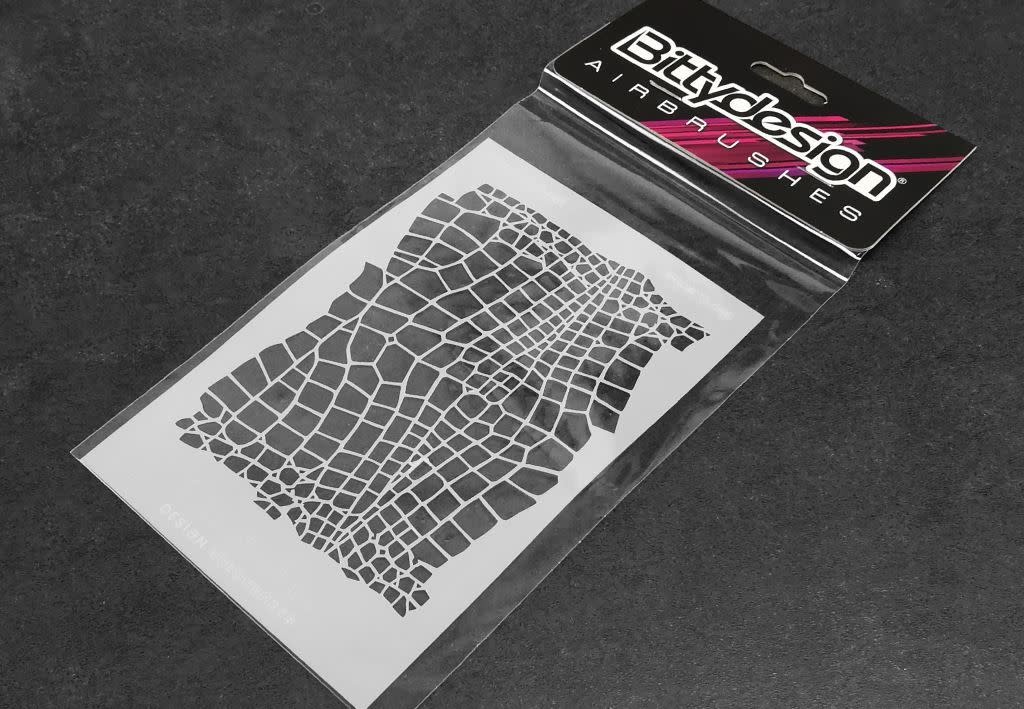 Bitty Designs BDYSTC-009 Bittydesign Vinyl Paint Stencil (Snake ...