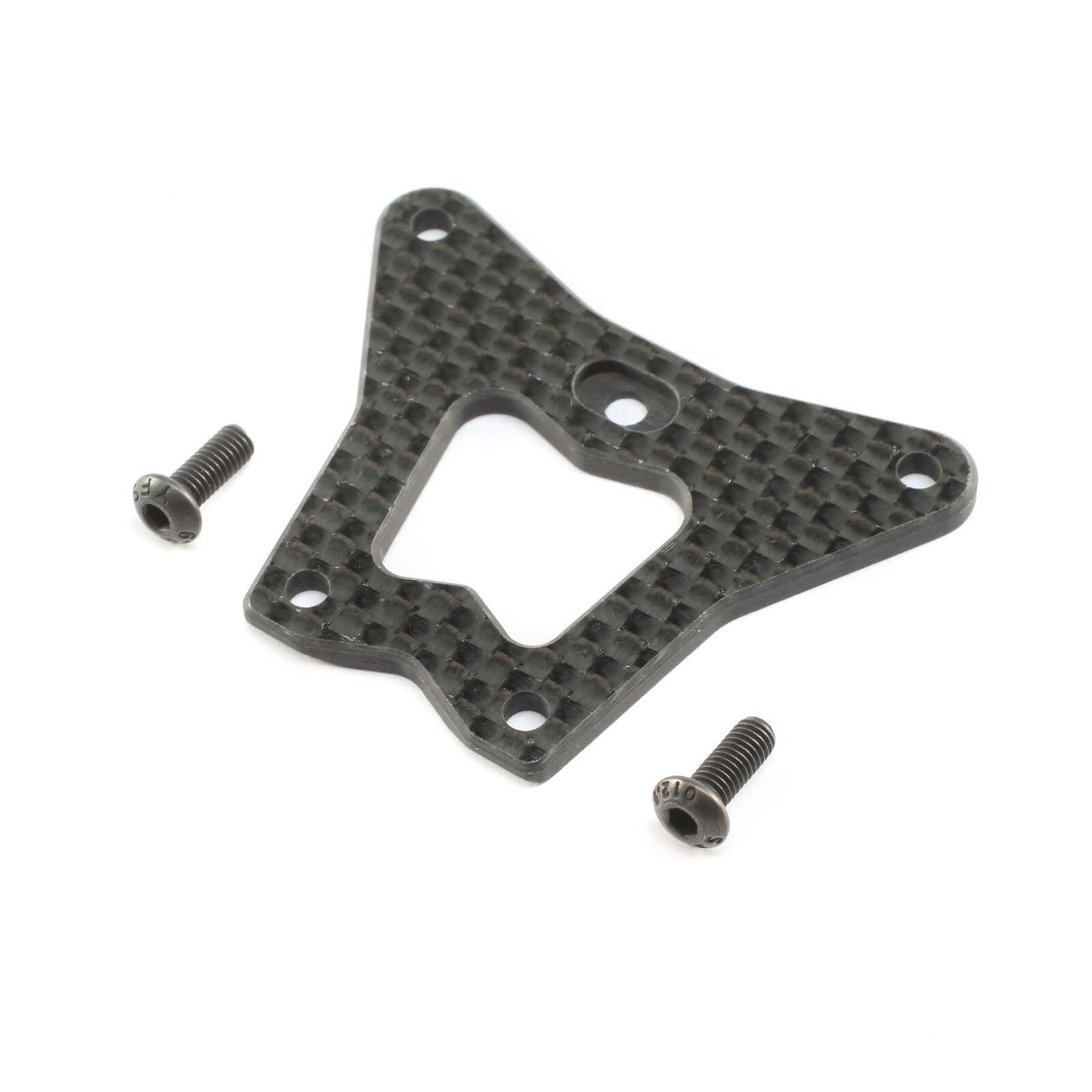TLR TLR331049 TLR 22X-4 Carbon Front Steering/Gearbox Brace - Hobby ...