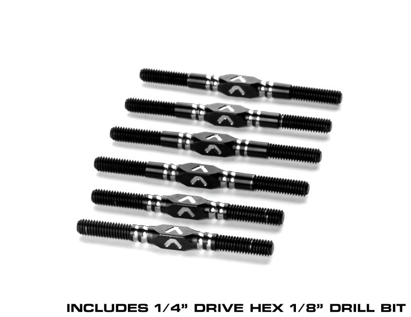 Avid RC AV10167 Avid Ringer Titanium Turnbuckle Set MSB1 - Hobby Action ...