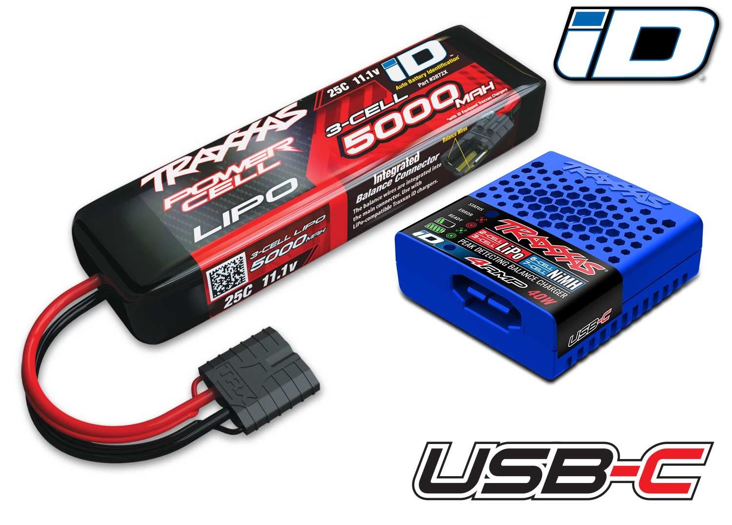 Traxxas TRA2985-3S Traxxas 3S 25C LiPo Battery (11.1V/5000mAh ...