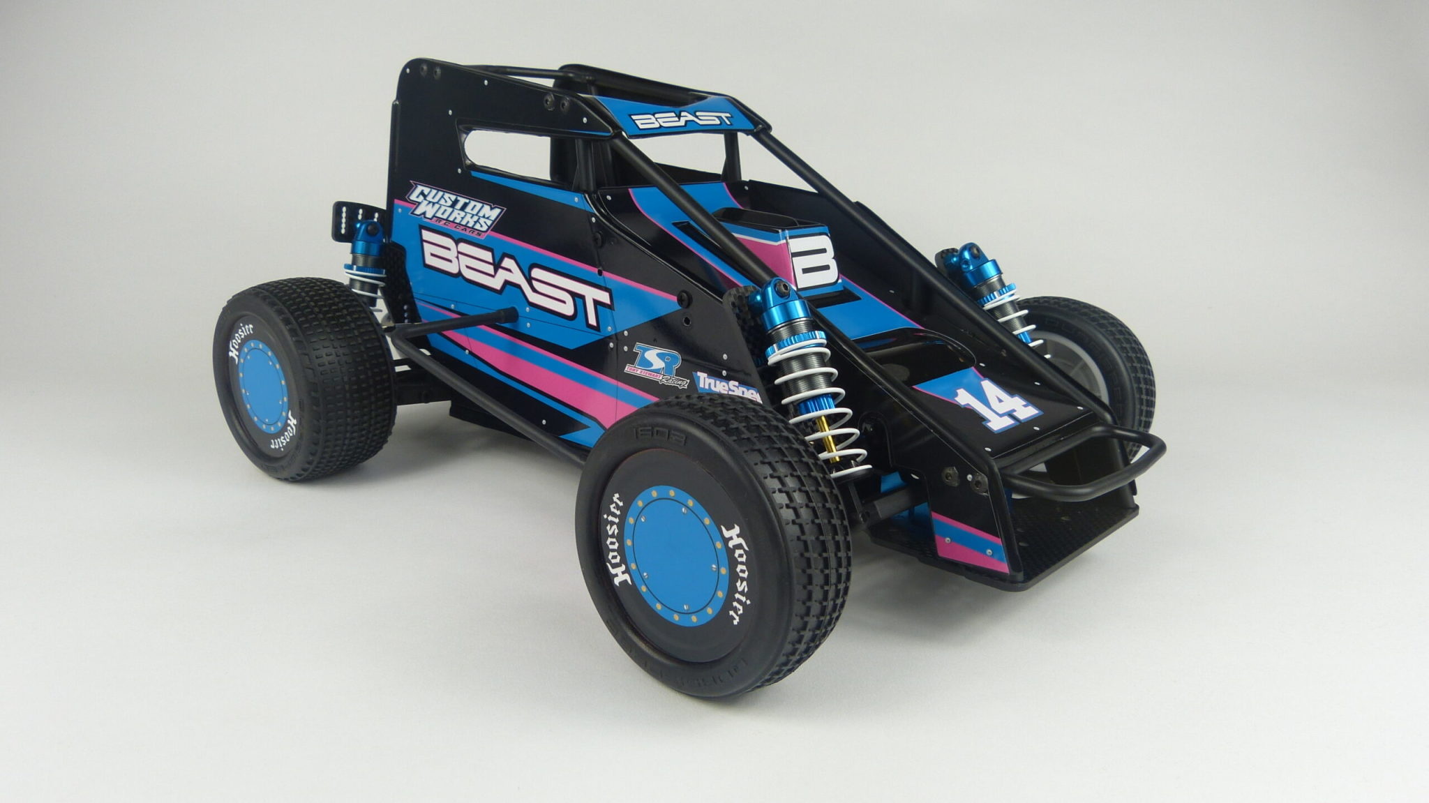 Custom Works RC Products CW0650 Custom Works Beast Midget Kit - Hobby ...