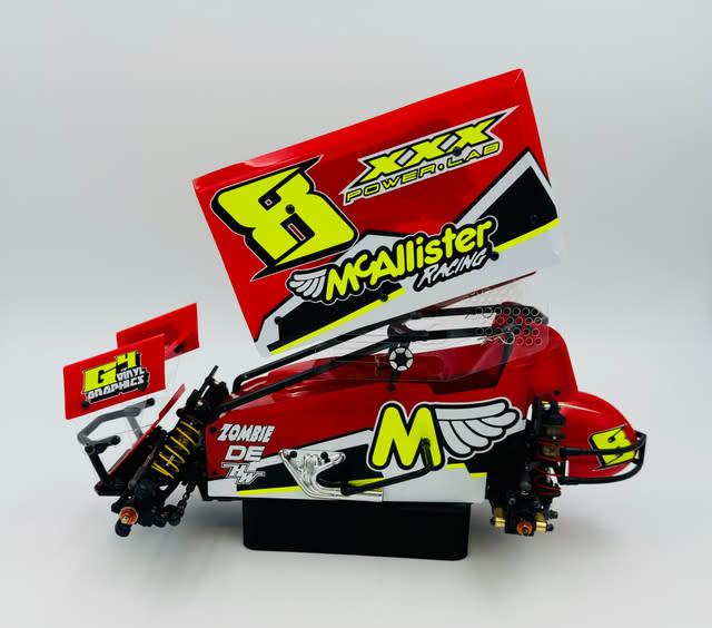 McAllister MCA770-4 McAllister Velocity Sprint Car Body #770 W 7x7 Flat ...