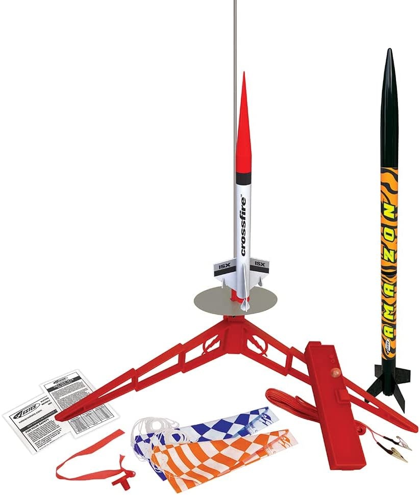 Estes EST1469 Estes Tandem X Rocket Beginner Launch Set E2X Model ...