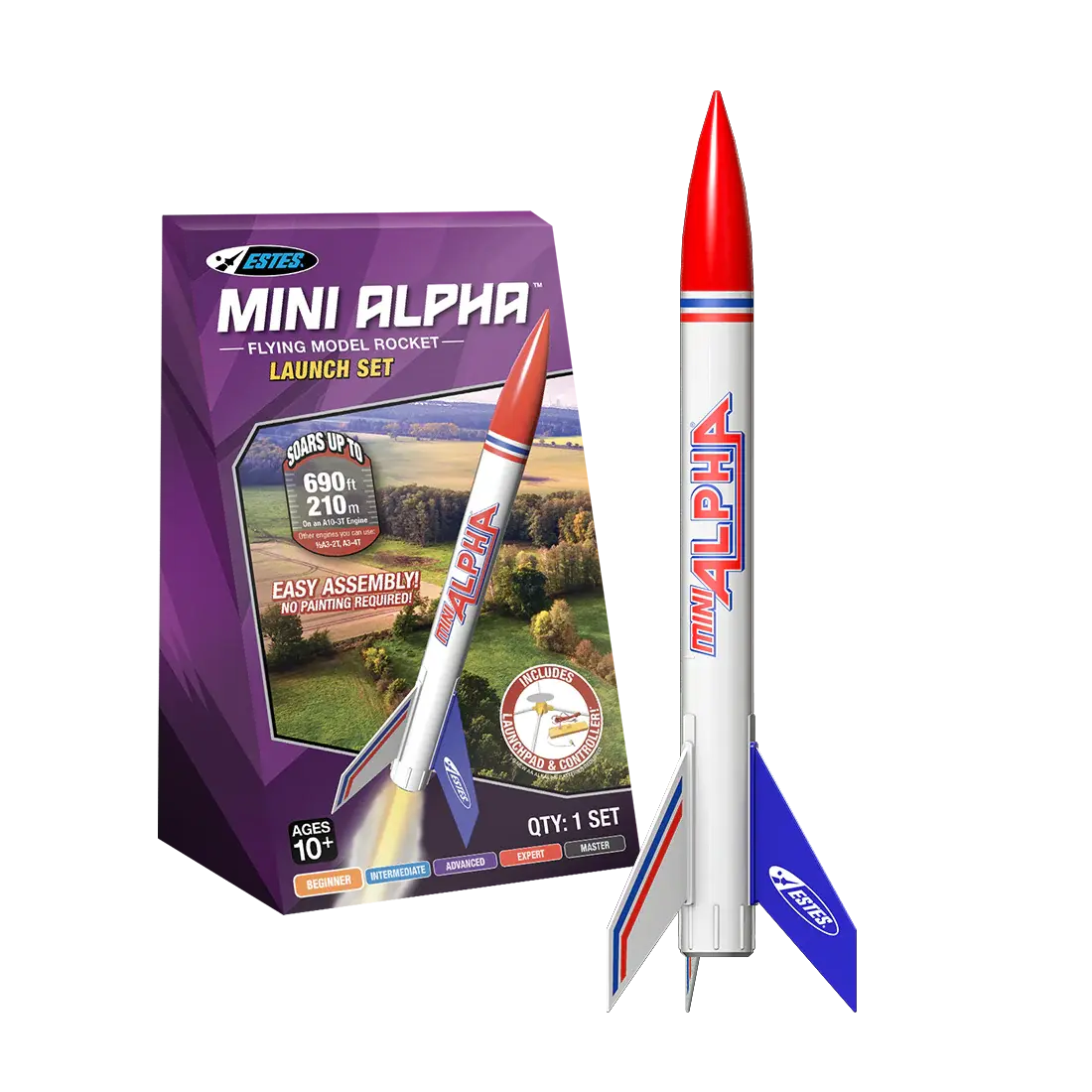 Estes EST2458 Estes Mini Alpha Rocket Launch Set - Hobby Action Chandler