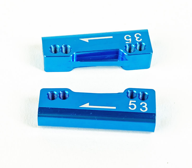 Custom Works RC Products CW2445 Custom Works M3 Rear Arm Mount 3&5 ...