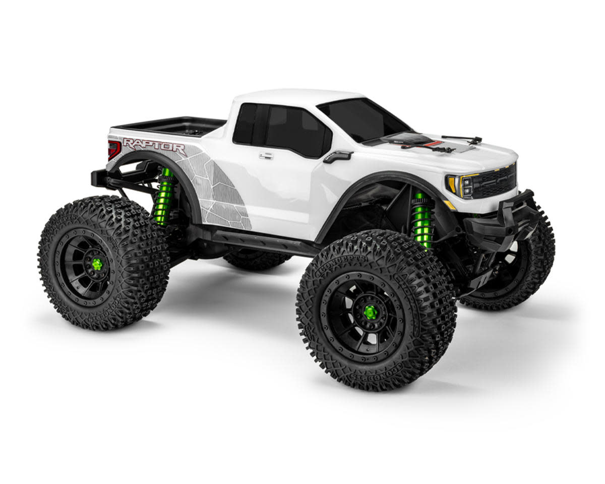 JCO0460 JConcepts 2023 Ford Raptor Monster Truck Pre-Trimmed Body for ...