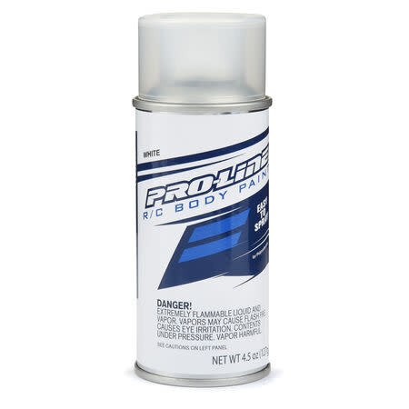 Pro-line Racing PRO643600 Pro-Line RC Body Spray Paint - White - Hobby ...