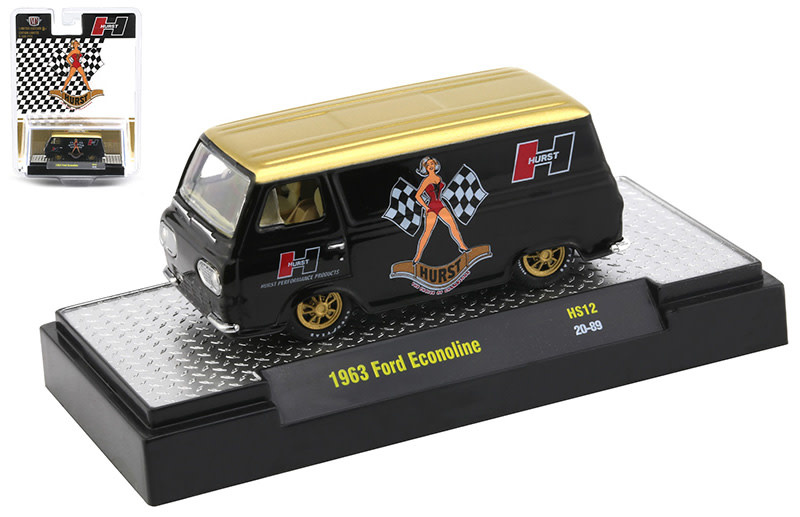 M2 Machines 31500-HS12 M2 Machines 1963 Ford Econoline Van Hurst 1:64 ...