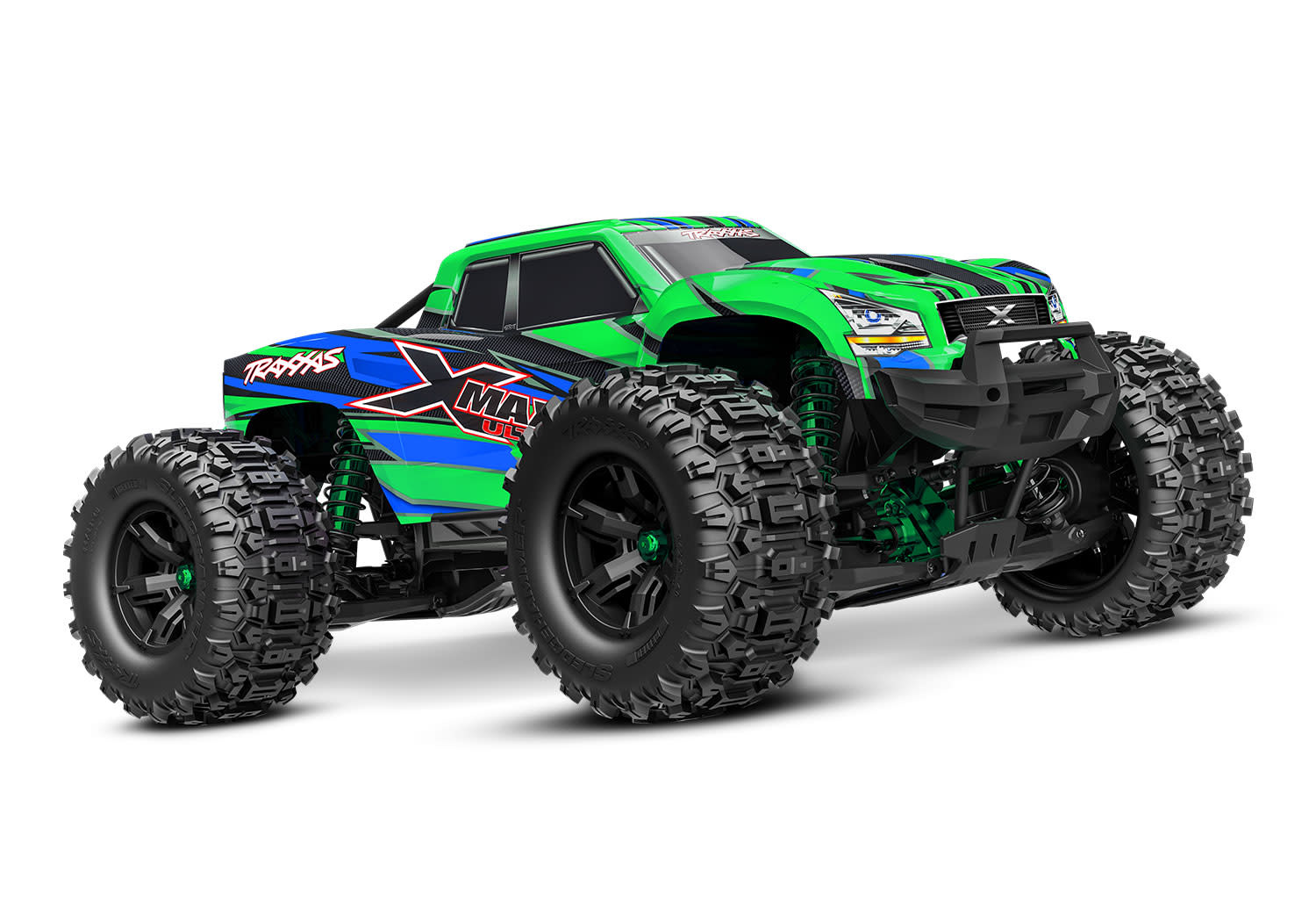 Traxxas TRA77097-4-GRNX Traxxas X-Maxx Ultimate With 8S Esc Green ...