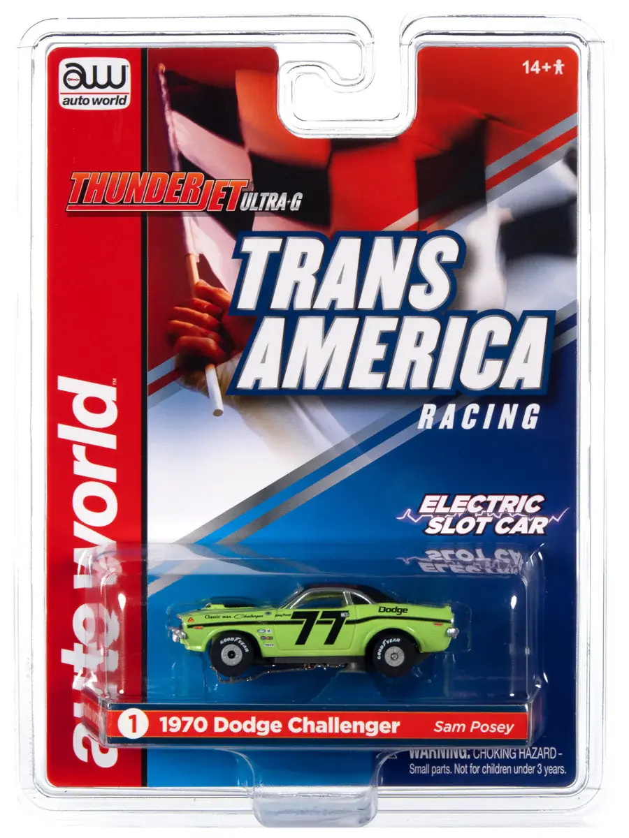 Auto World SC357-1 Auto World Thunder Jet Trans America Racing 1970 ...