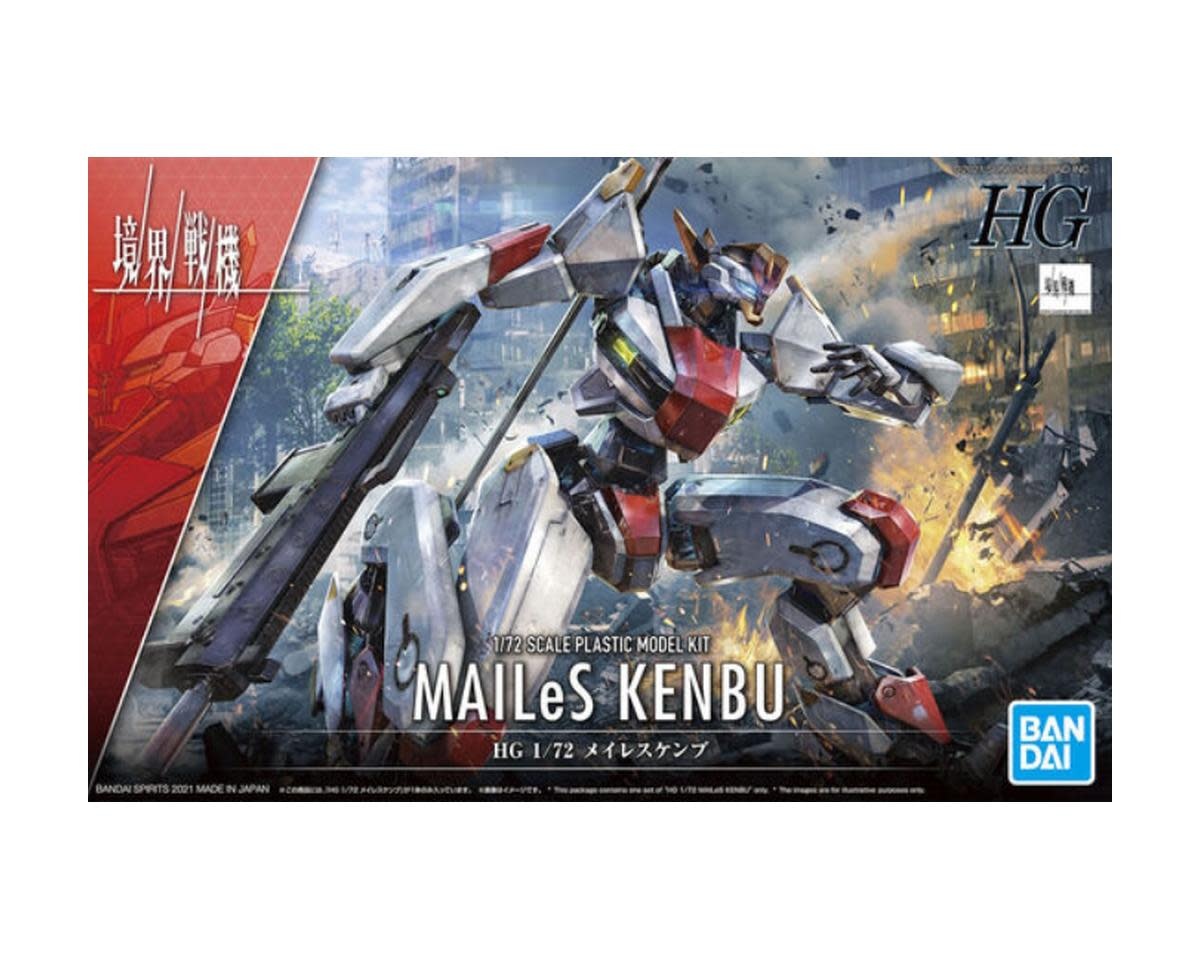Bandai BAS2572078 Bandai HG 1/72 #01 MAILeS KENBU "AMAIM: Warrior at ...