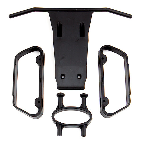 ASC71041 Team Associated ProSC10 Front Bumper and Nerf Bars - Hobby ...
