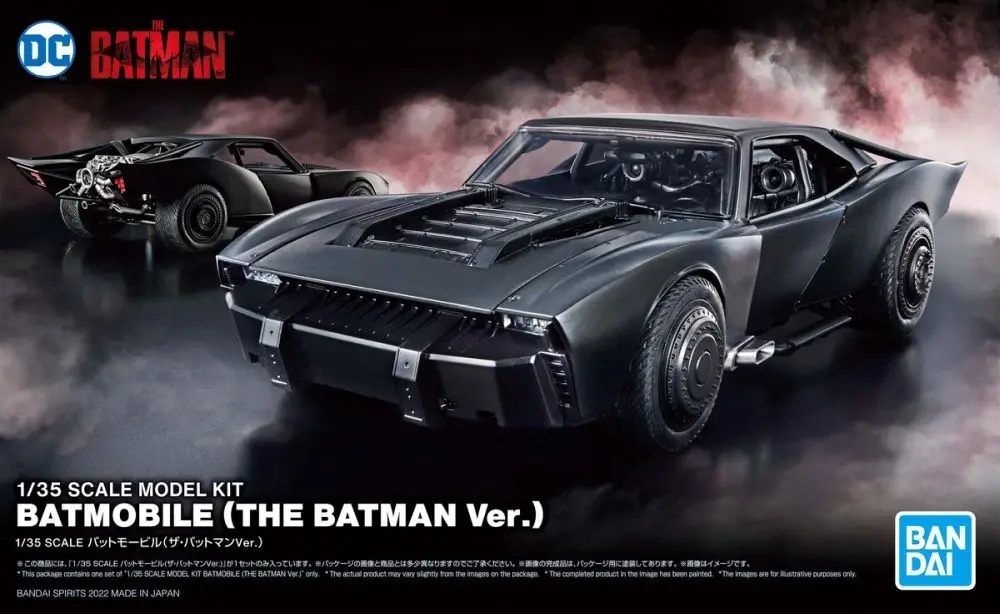BAN2569336 Bandai 1/35 Batmobile (The Batman Ver.) Plastic Model Kit ...