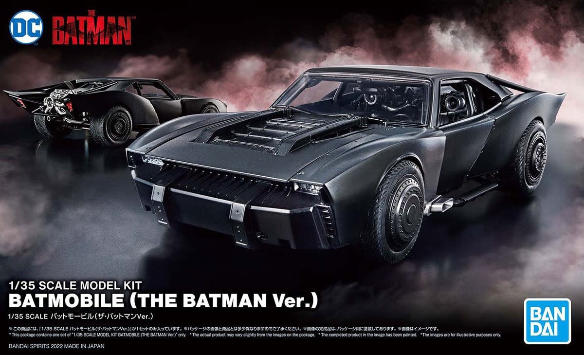 Bandai BAS2569336 Bandai 1/35 Batmobile (The Batman Ver.) Plastic Model ...