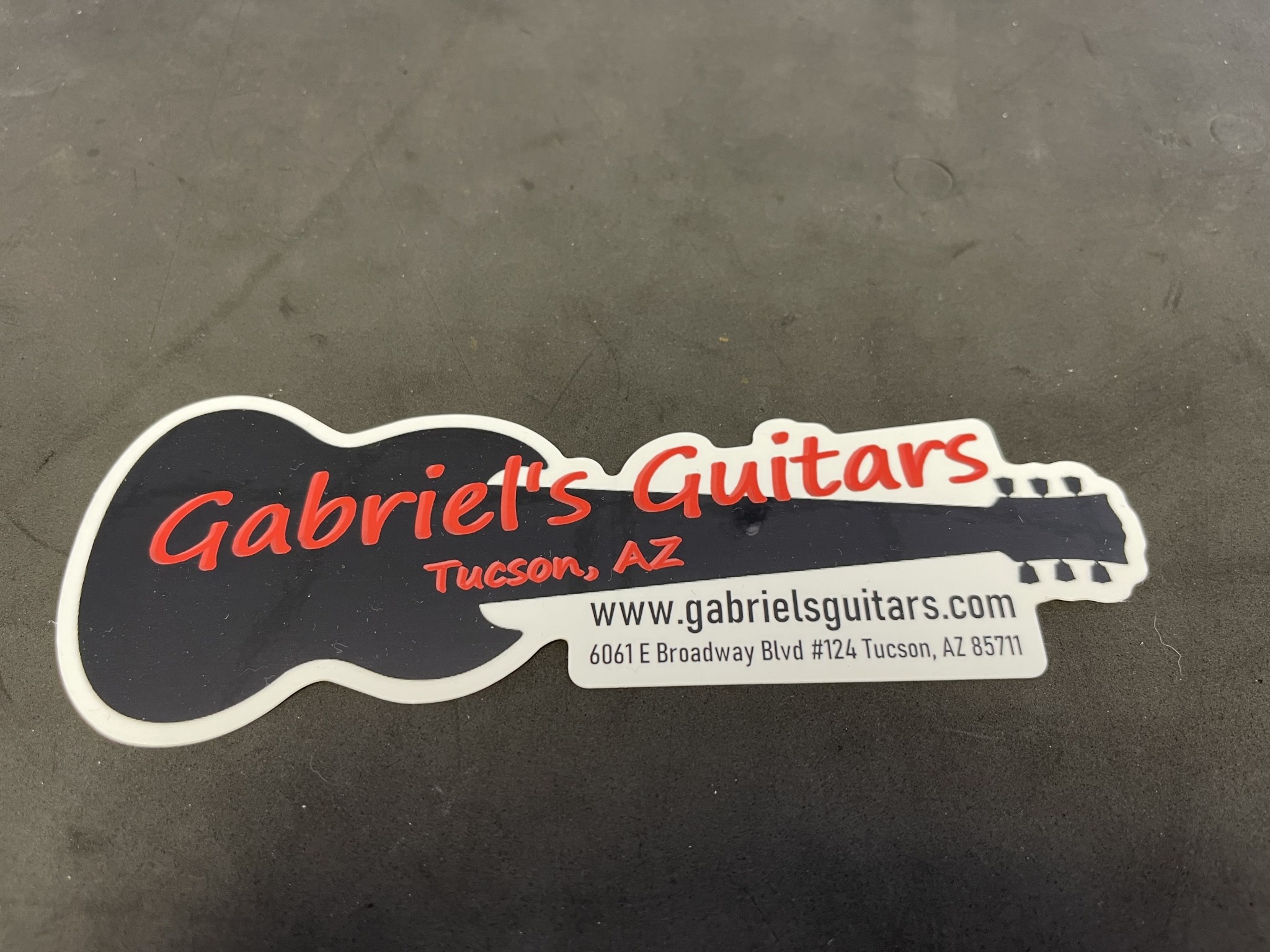 Bumper Sticker - Gabriel's Guitars
