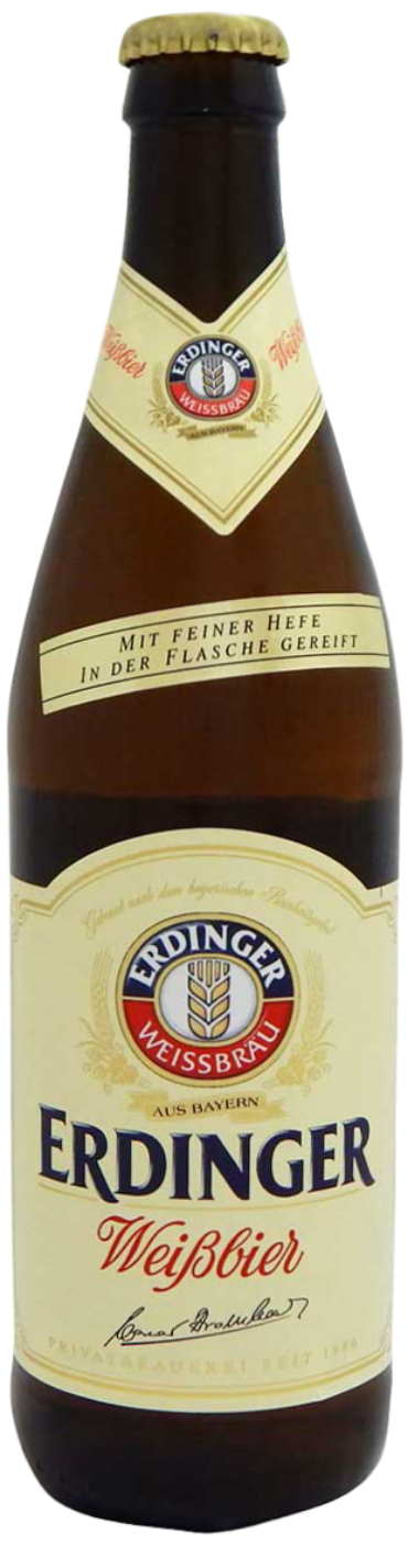 Erdinger Weissbier Hefe Weizen 500ml - brentwood fine wines