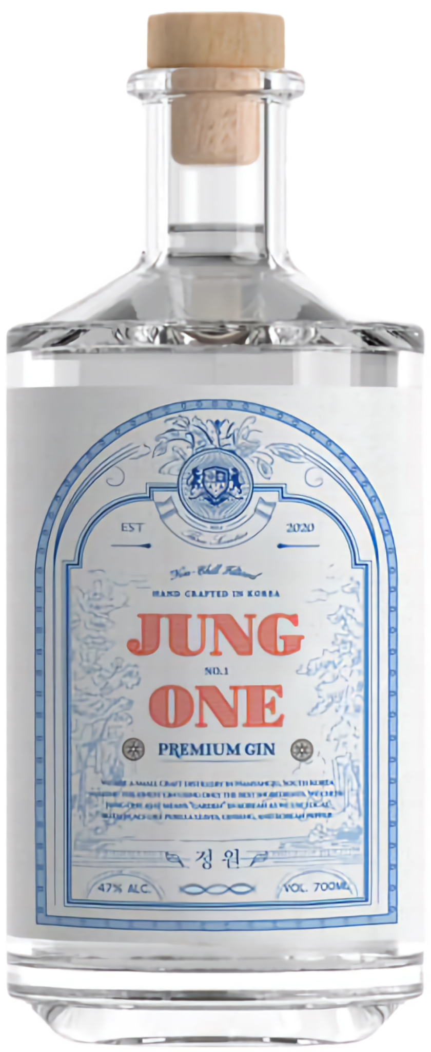 Three Societies Distillery Jung One Korean Single Malt Gin - brentwood ...