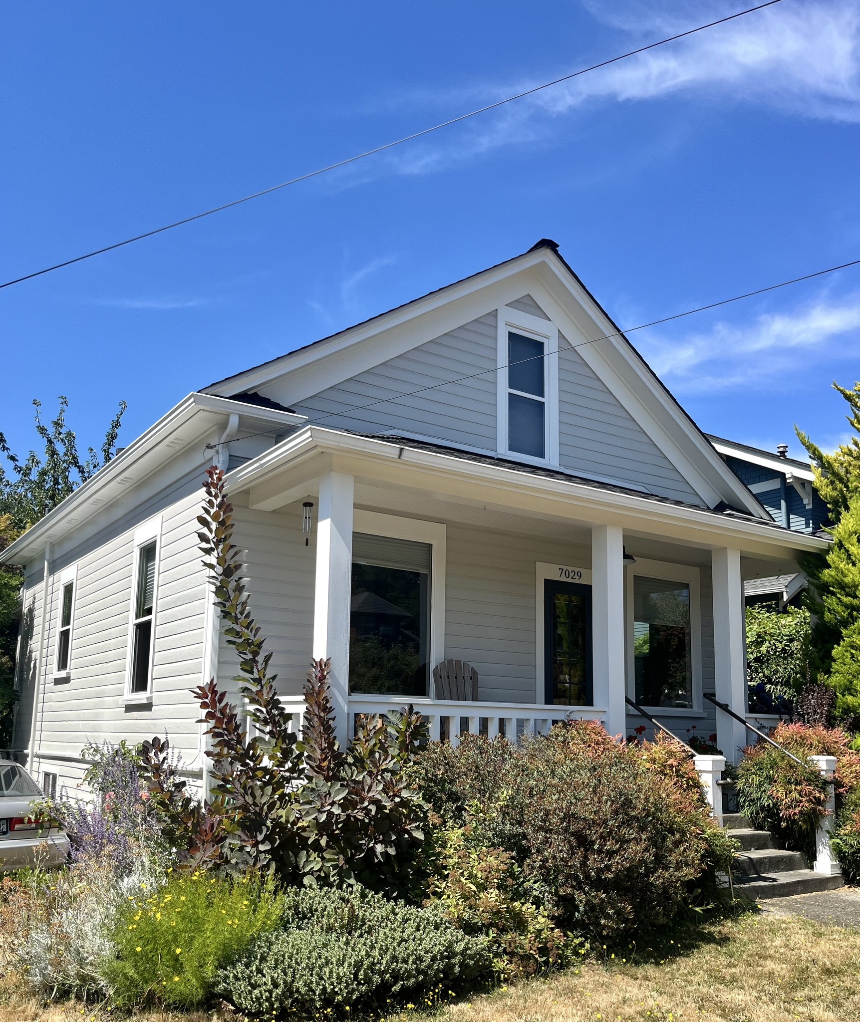 Simply White Craftsman Cottage by The Phinery - The Phinery
