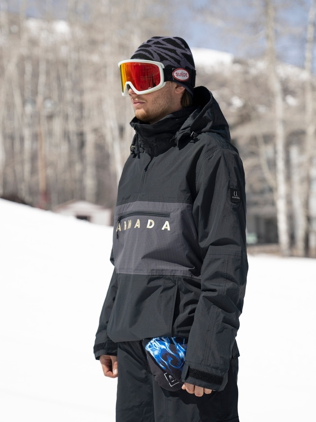 SALISBURY 2L ANORAK ANTHRACITE 2025 - Slope Style Ski + Bike