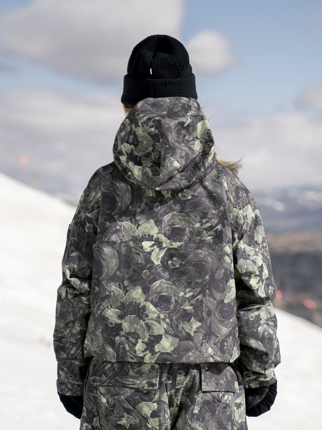ELVY 2L SHELL JACKET FLORAL 2025 - Slope Style Ski + Bike