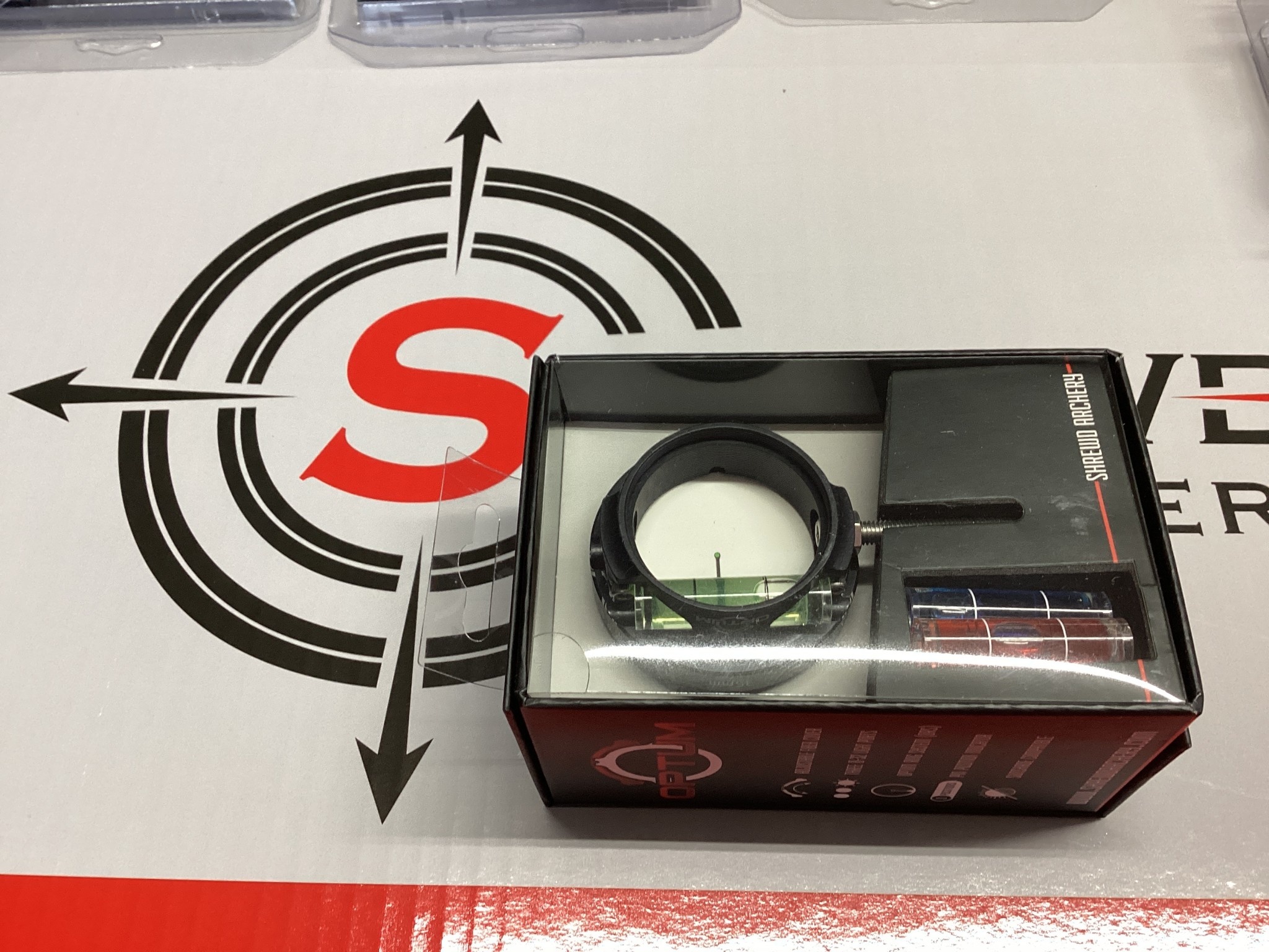 Shrewd Shrewd Optum 35mm scope ring pin combo black - Legacy Archery