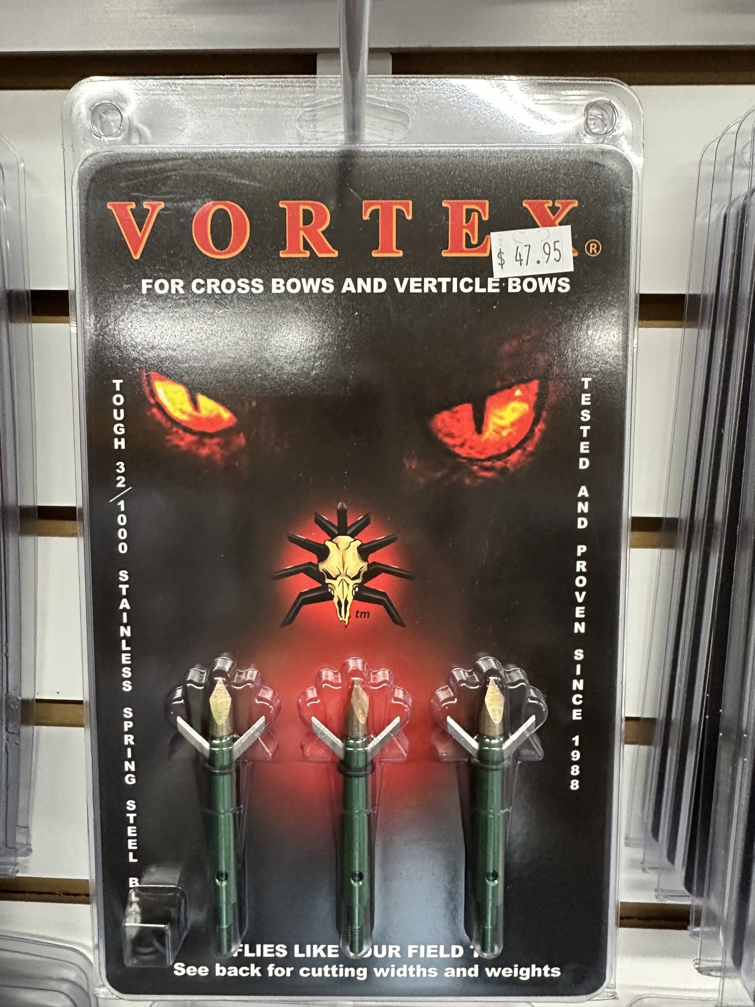 VORTEX Vortex Broadhead Green 125 Grain - Legacy Archery
