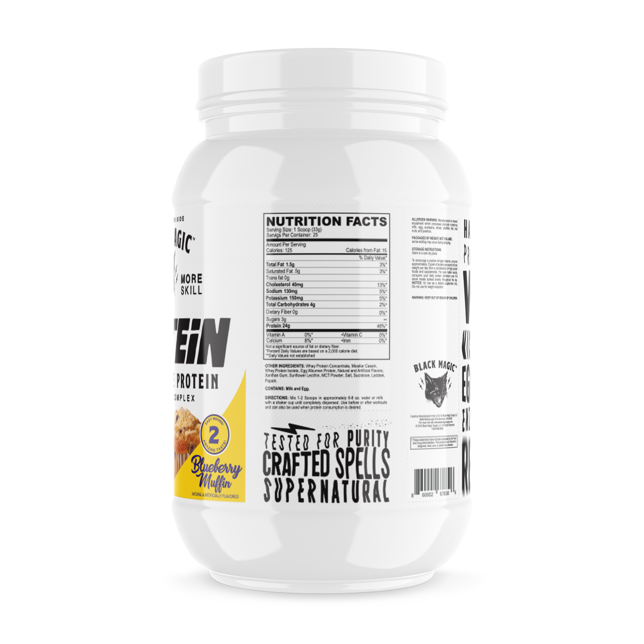 Black Magic Multi Source Protein Powder - Super Nutrition