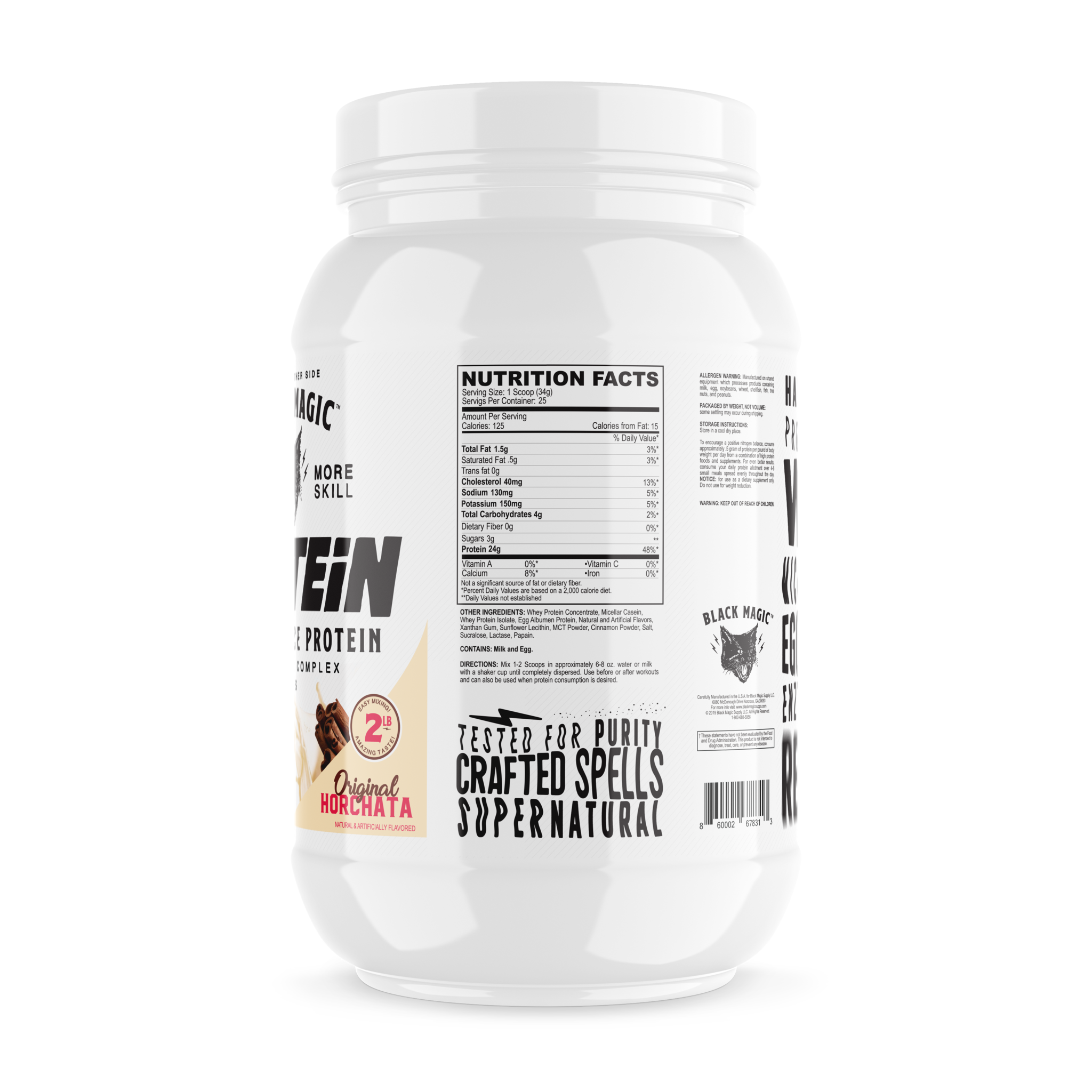 Black Magic Multi Source Protein Powder - Super Nutrition