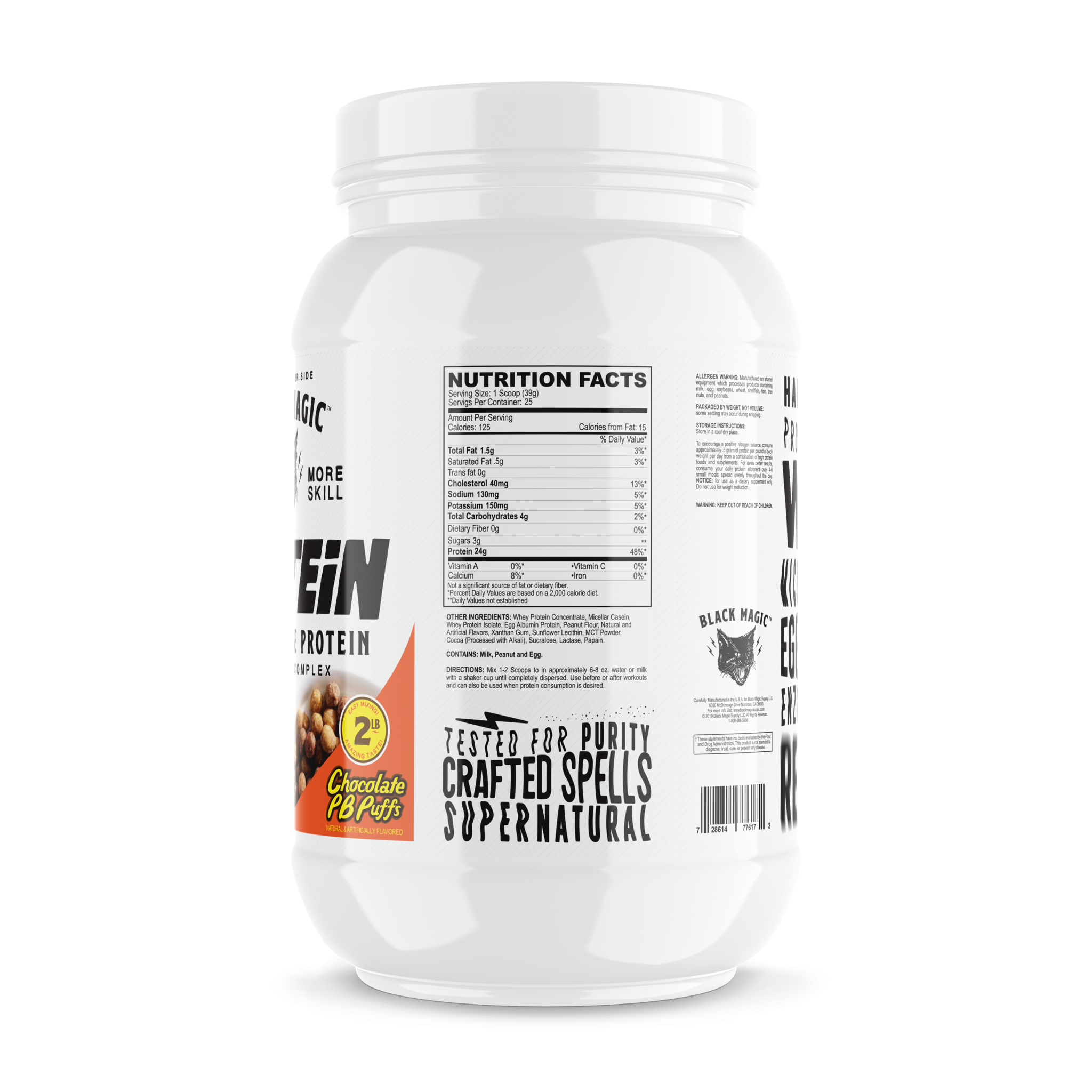 Black Magic Multi Source Protein Powder - Super Nutrition