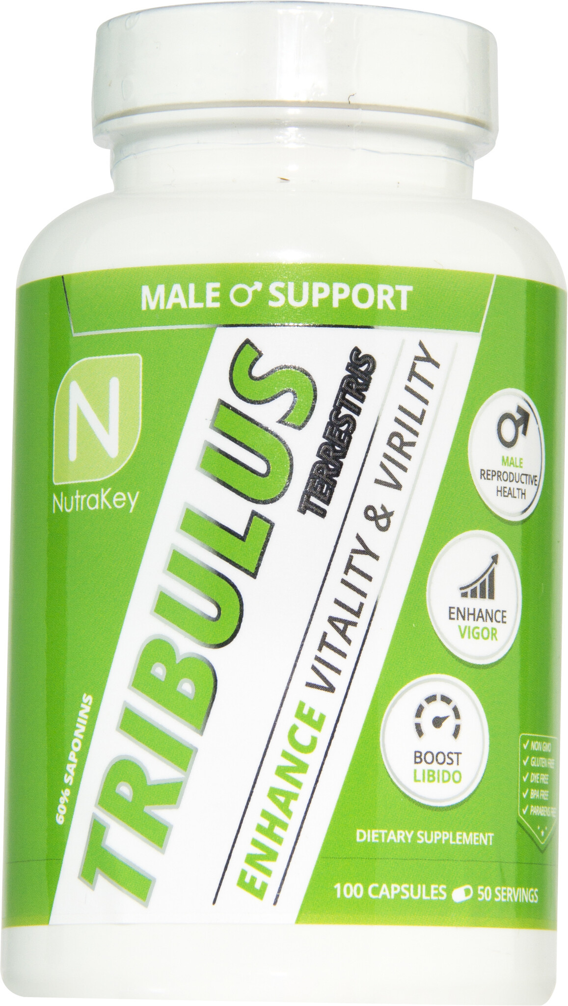 NutraKey Tribulus Terrestris 100 Capsules - Super Nutrition