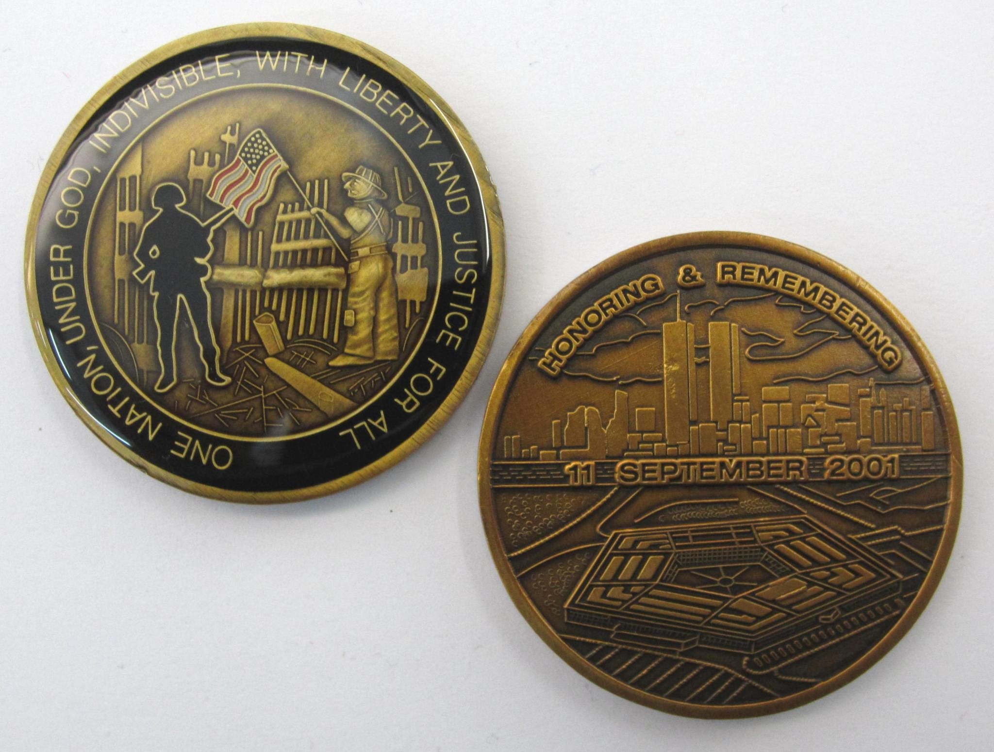 Remember 911 Coin - Lackland Shirt Shop