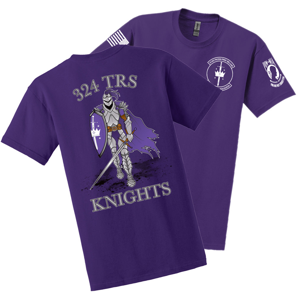 324th Knights Cotton Shirt - Lackland Shirt Shop