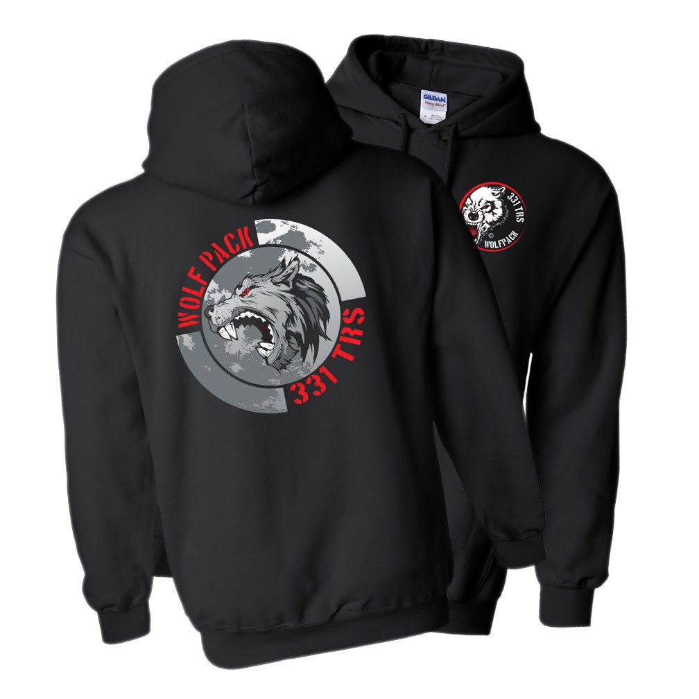331st Wolfpack Hoodie - Lackland Shirt Shop