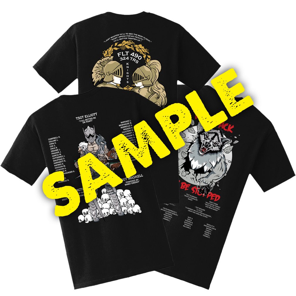 Flight Shirts After Graduation - Lackland Shirt Shop