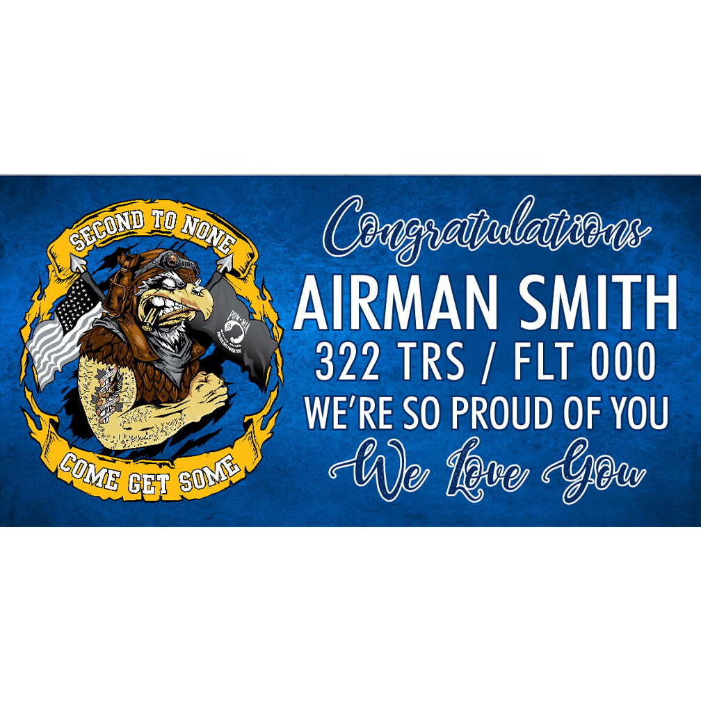 322nd Squadron Banner - Lackland Shirt Shop