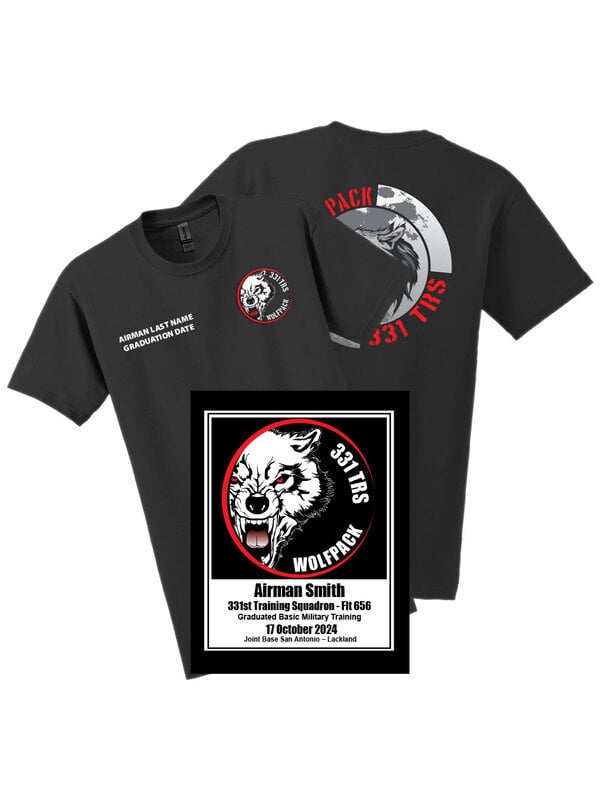 331 TRS - Wolfpack - Lackland Shirt Shop