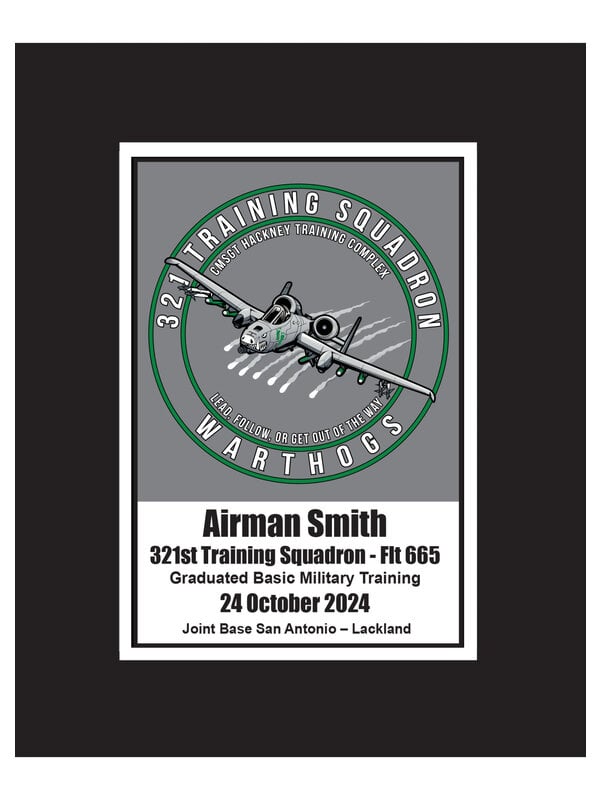321 TRS - Warthogs - Lackland Shirt Shop