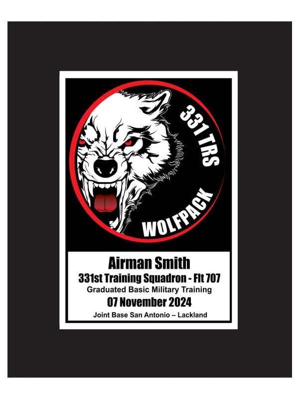 331 TRS - Wolfpack - Lackland Shirt Shop