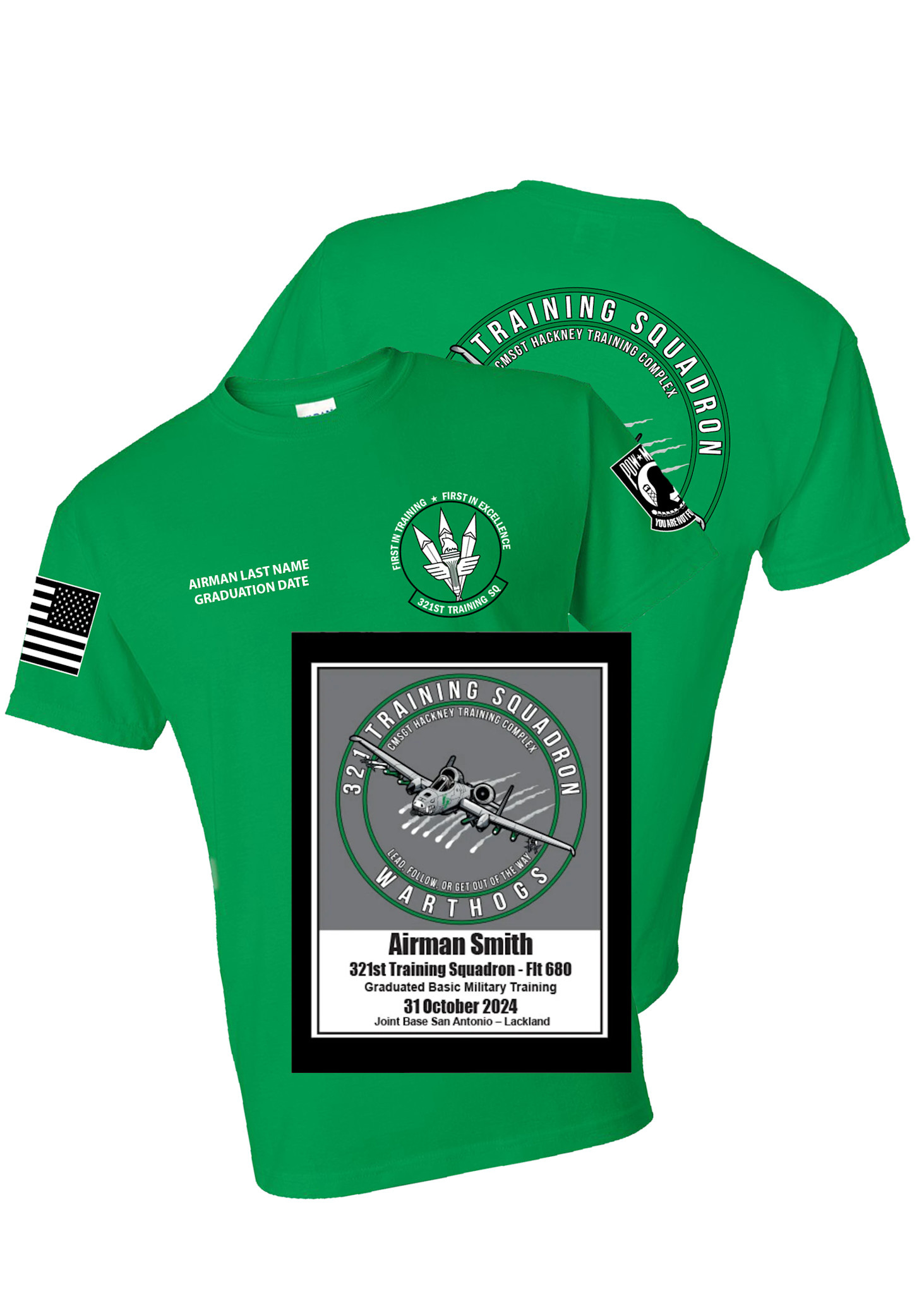 321st Promo Combo - Lackland Shirt Shop