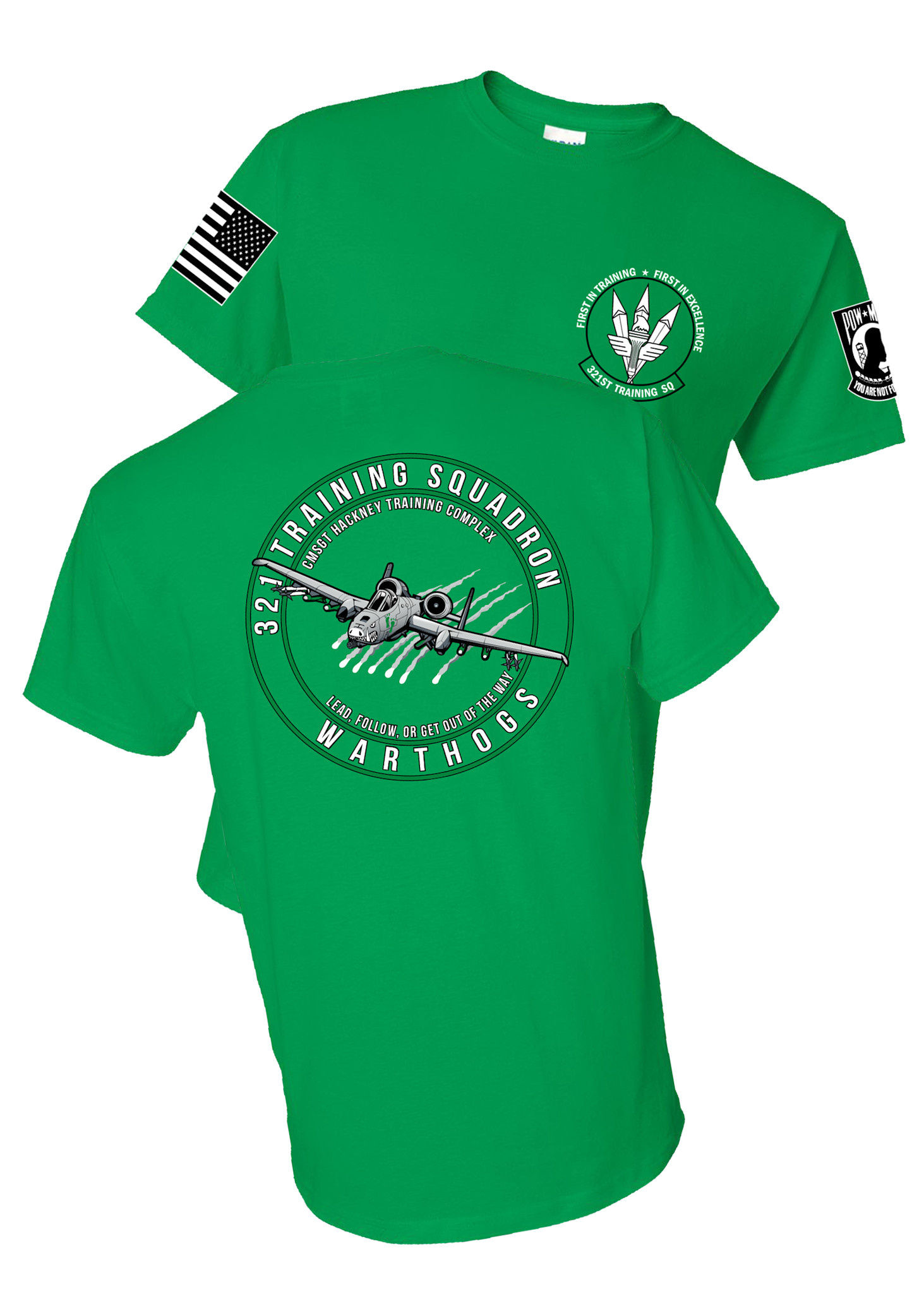 321st Warthogs Cotton Shirt - Lackland Shirt Shop