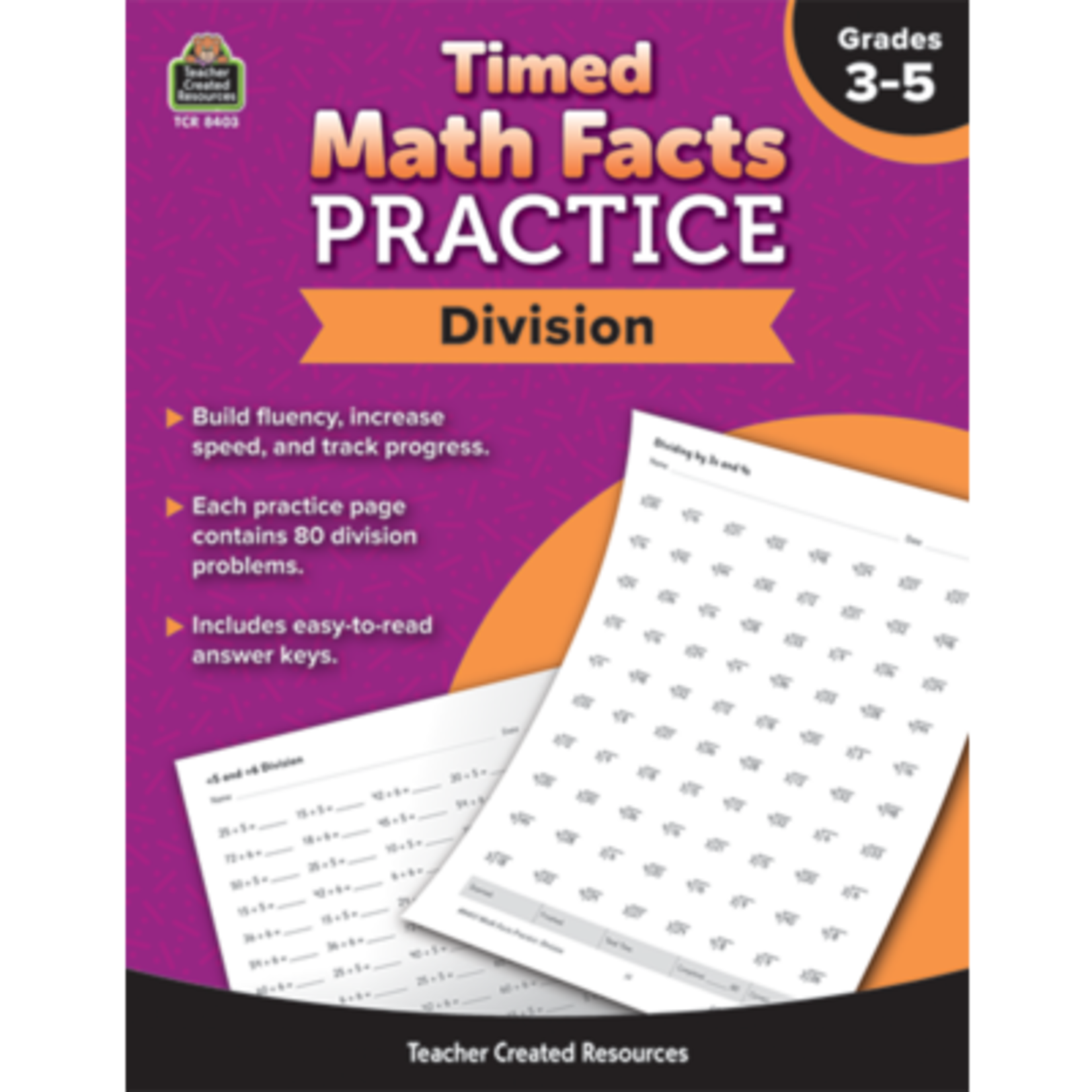 TIMED MATH FACTS DIVISION Educational Outfitters TIMED MATH FACTS DIVISION Educational Outfitters