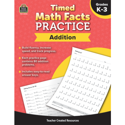 Timed Math Facts Practice: Addition - Educational Outfitters