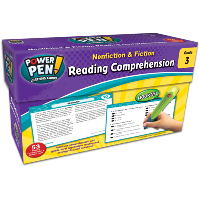 Power Pen Learning Cards: Reading Comprehension Grade 3 - Educational ...