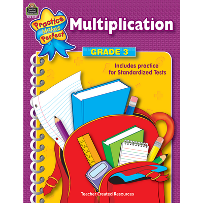 Practice Makes Perfect: Multiplication Grade 3 - Educational Outfitters