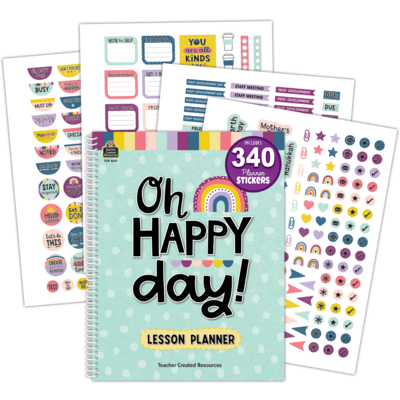 Oh Happy Day Lesson Planner - Educational Outfitters