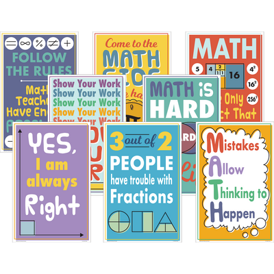 Math Fun Charts - Educational Outfitters