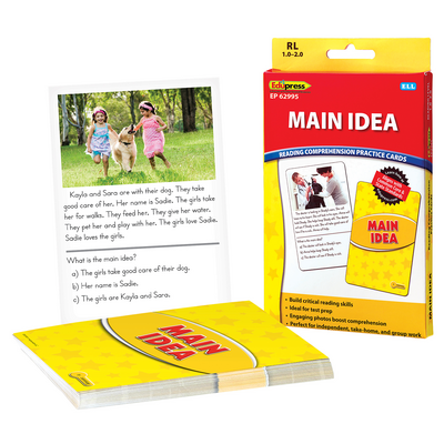 MAIN IDEA CARDS 1-2 - Educational Outfitters