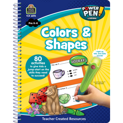 Power Pen Learning Book: Shapes and Colors Grade PreK - Educational ...